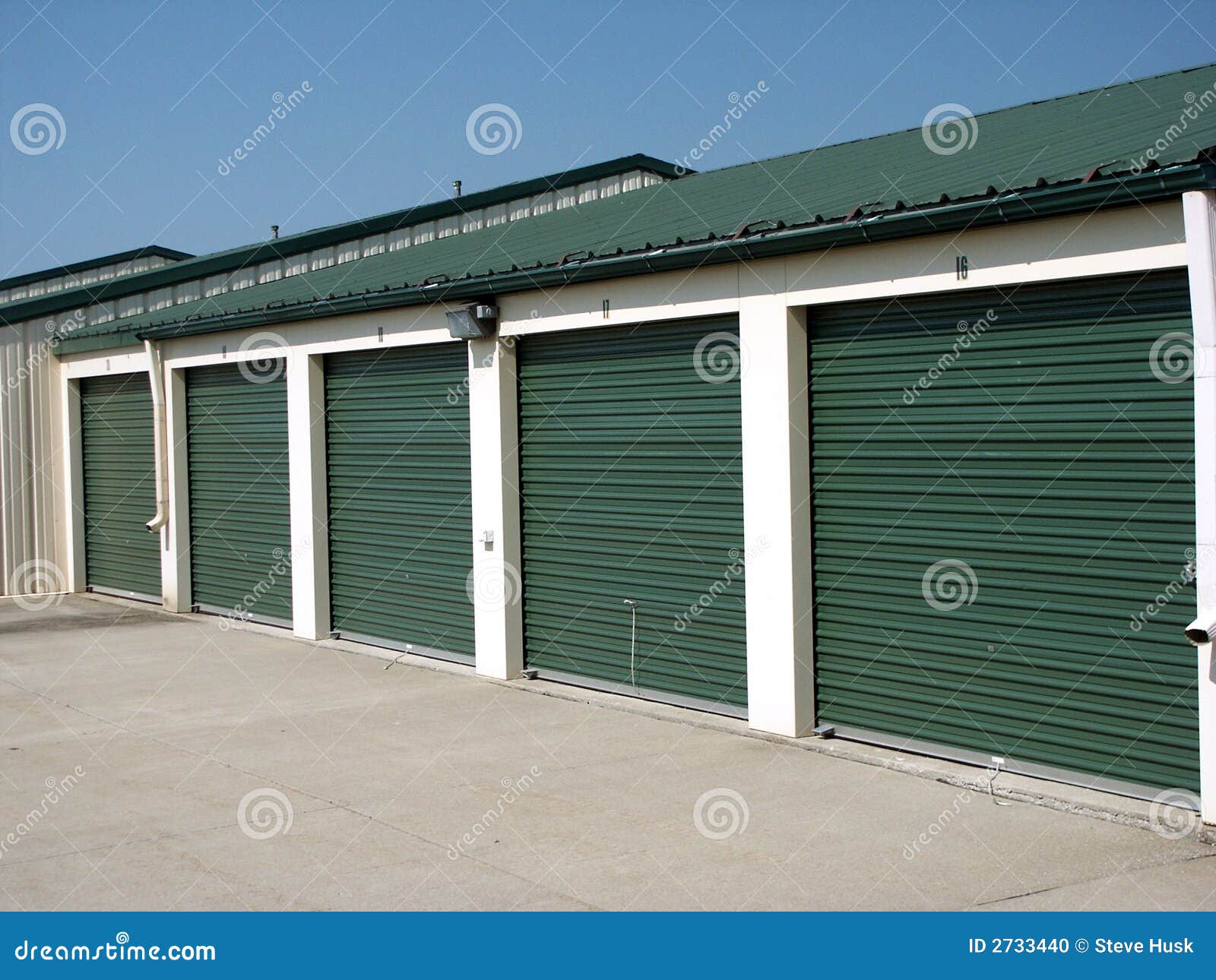 Mini storage stock photo. Image of structure, storage - 2733440