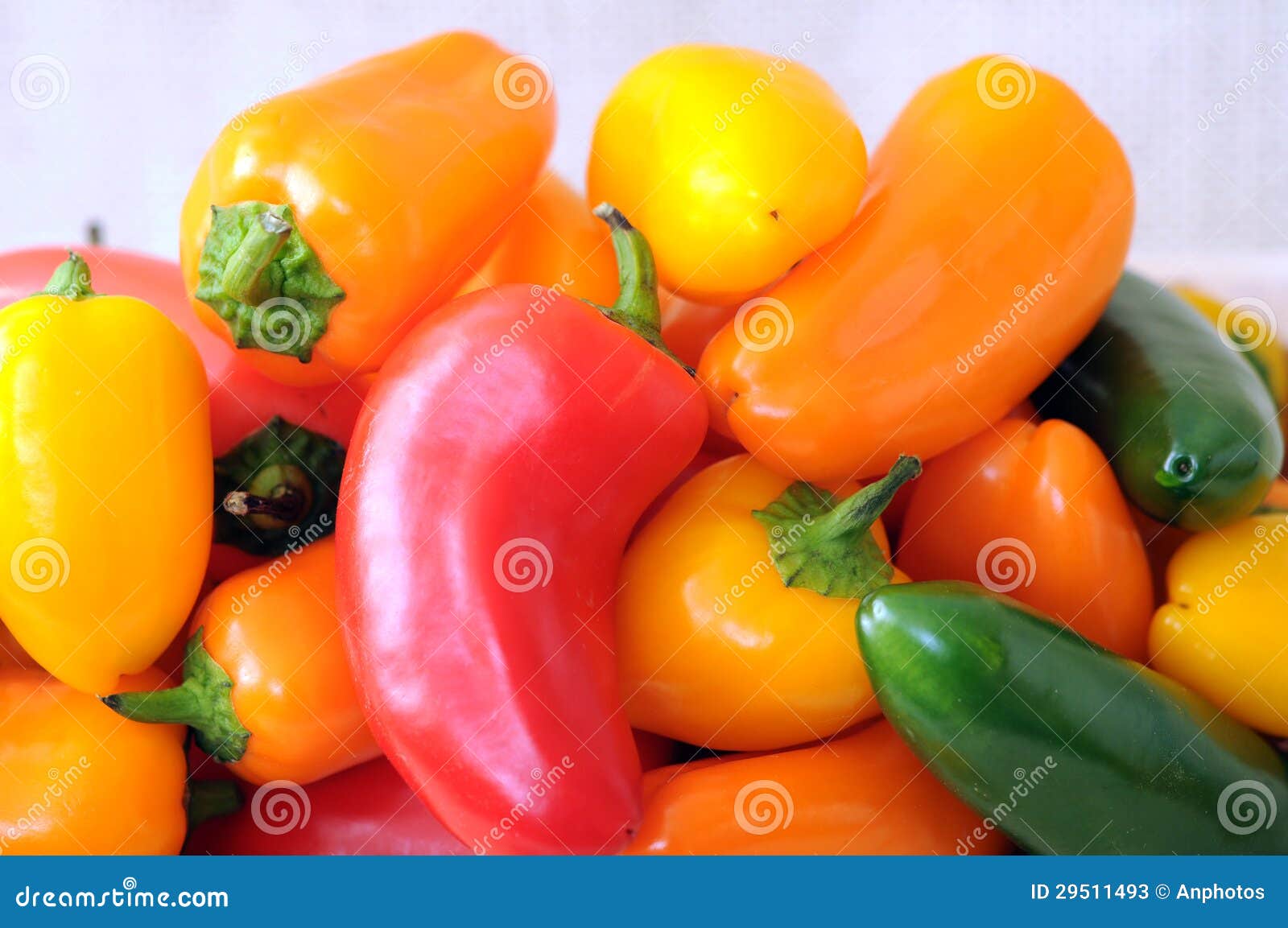 Mini sweet pepper stock image. Image of vitamin, food - 29511493