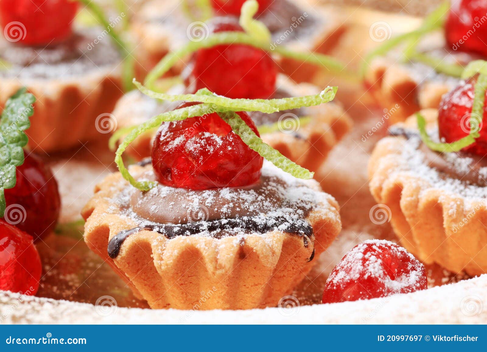 Mini tartlets stock image. Image of cookies, tartlets - 20997697