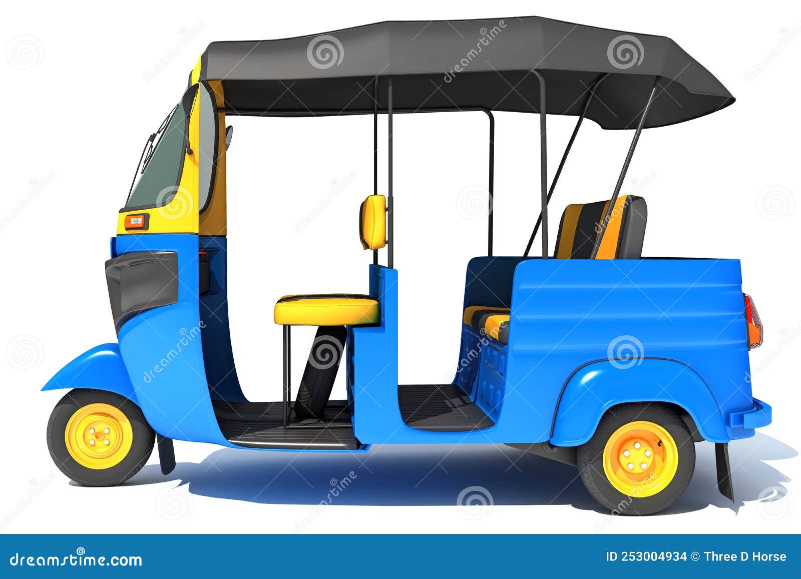 Thai Red Minibus Flat Design.Red Thailand Van Vector Illustration ...