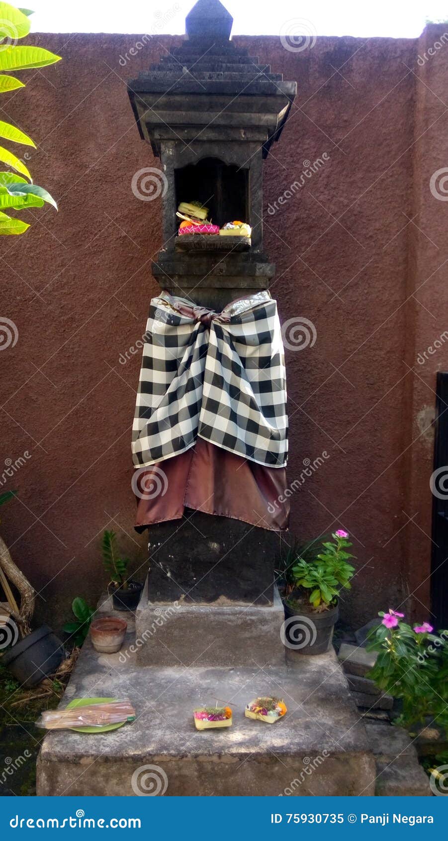 Mini Temple stock image. Image of mini, temple, pray - 75930735