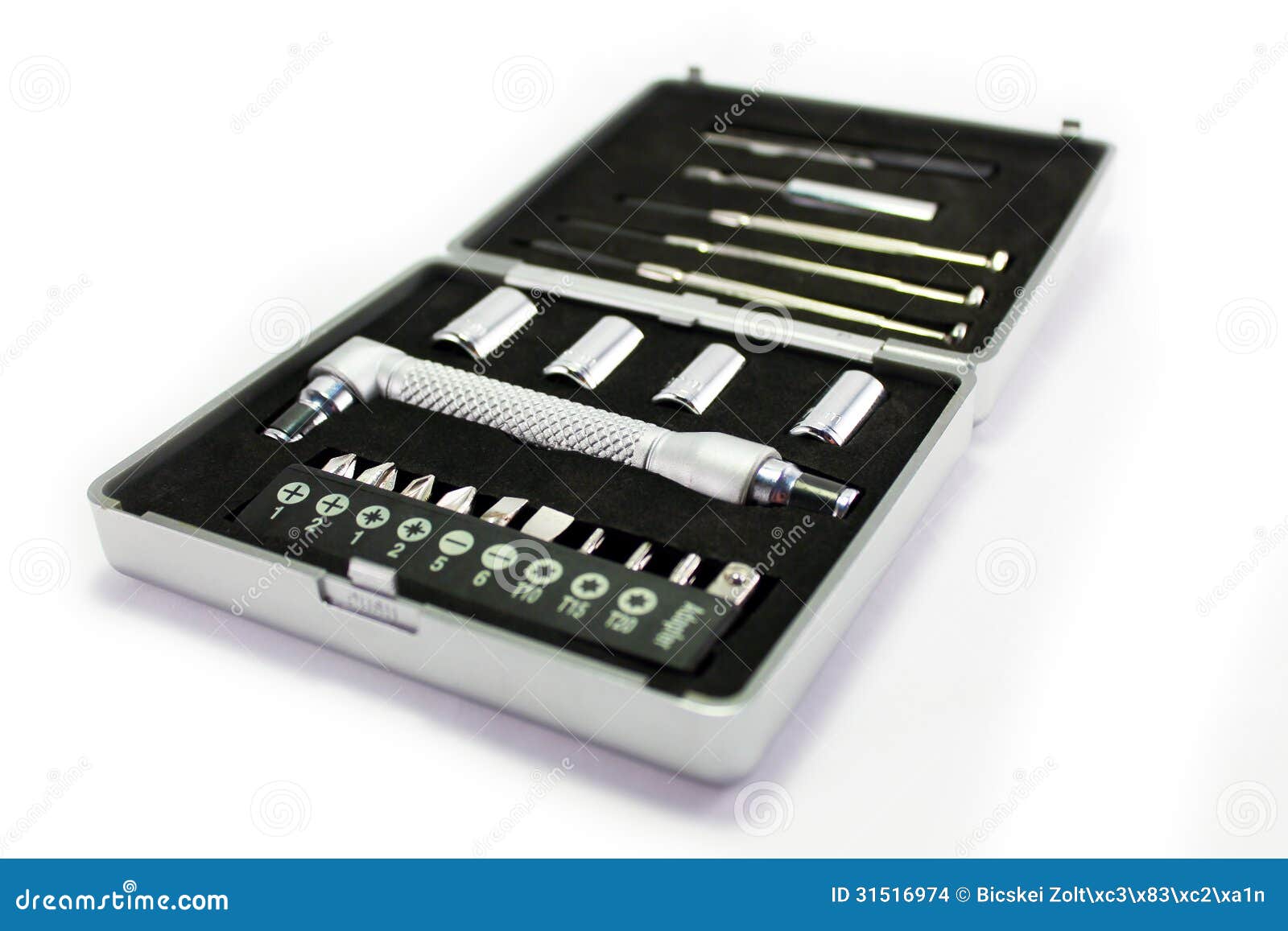 Mini tool kit stock photo. Image of silver, work, tool - 31516974