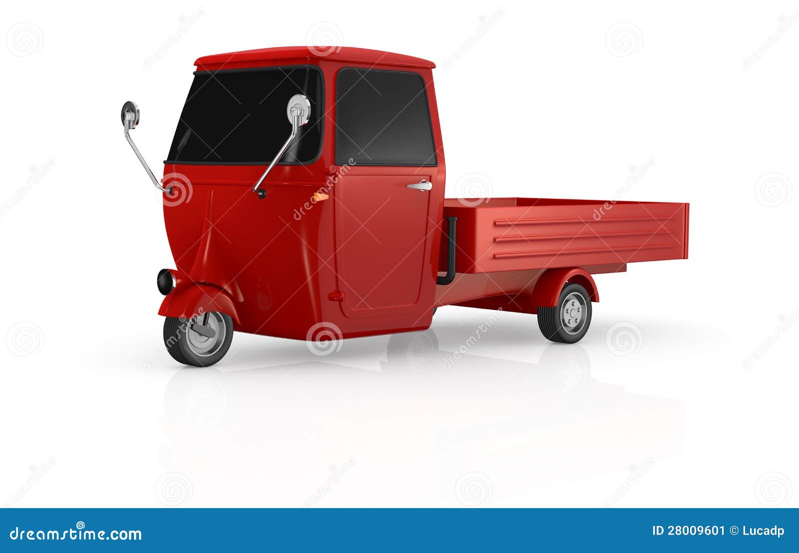 Mini Truck Vector Black Illustration Isolated On White Background. Hand ...
