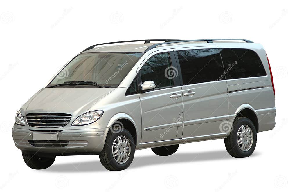 Mini van stock photo. Image of transport, wheels, mercedes - 4341408