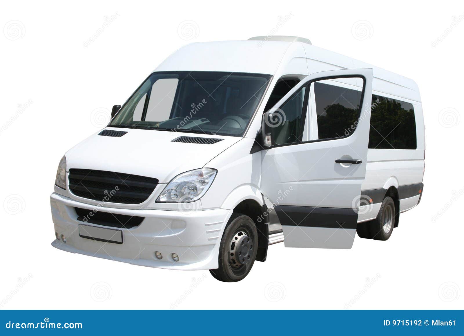 Mini van stock photo. Image of white, transport, transportation - 9715192