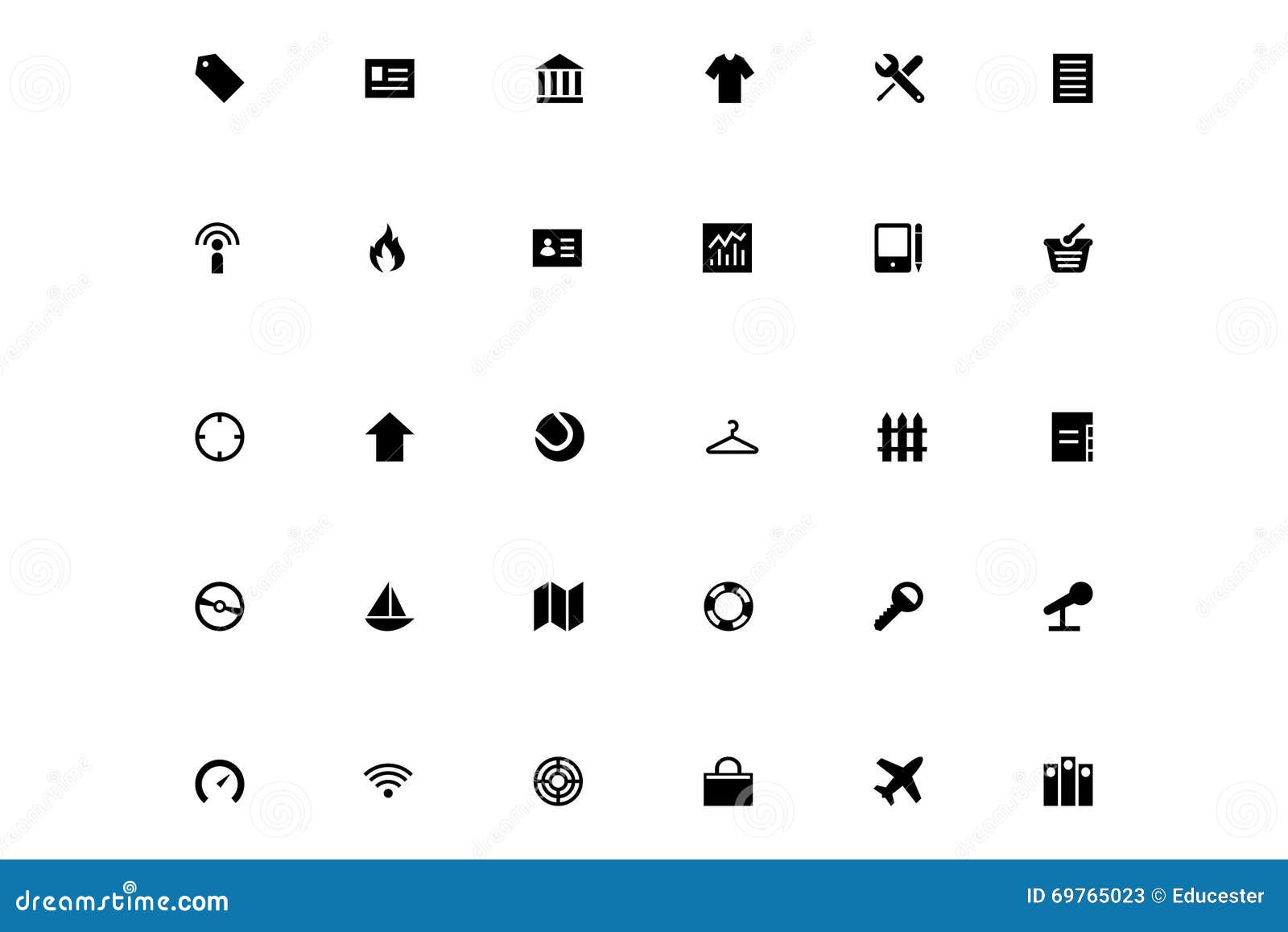 Mini Vector Icons 8 illustration stock. Illustration du clé - 69765023