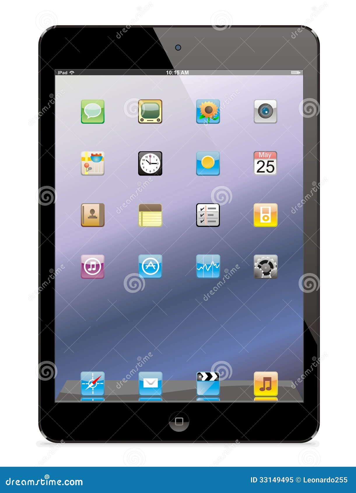Mini vettore di Ipad immagine editoriale. Illustrazione di editoriale - 33149495