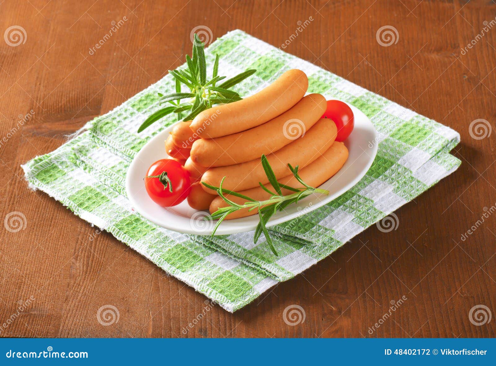 Mini Vienna sausages stock photo. Image of frankfurter - 48402172