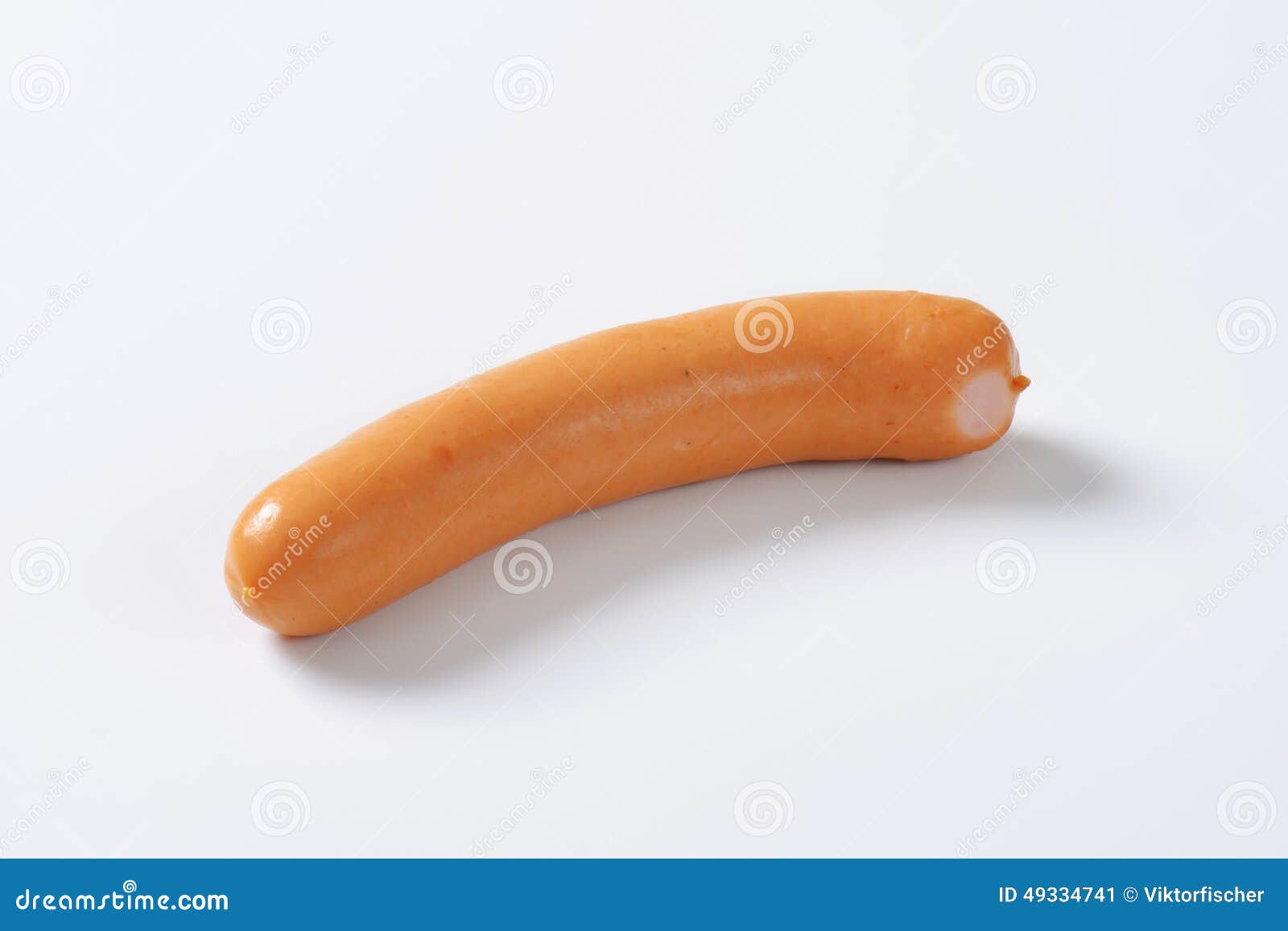 Mini Vienna-Wurst stockbild. Bild von gehäuse, schweinefleisch - 49334741