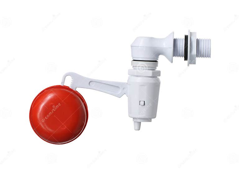Mini water float valve stock image. Image of isolated - 260123289