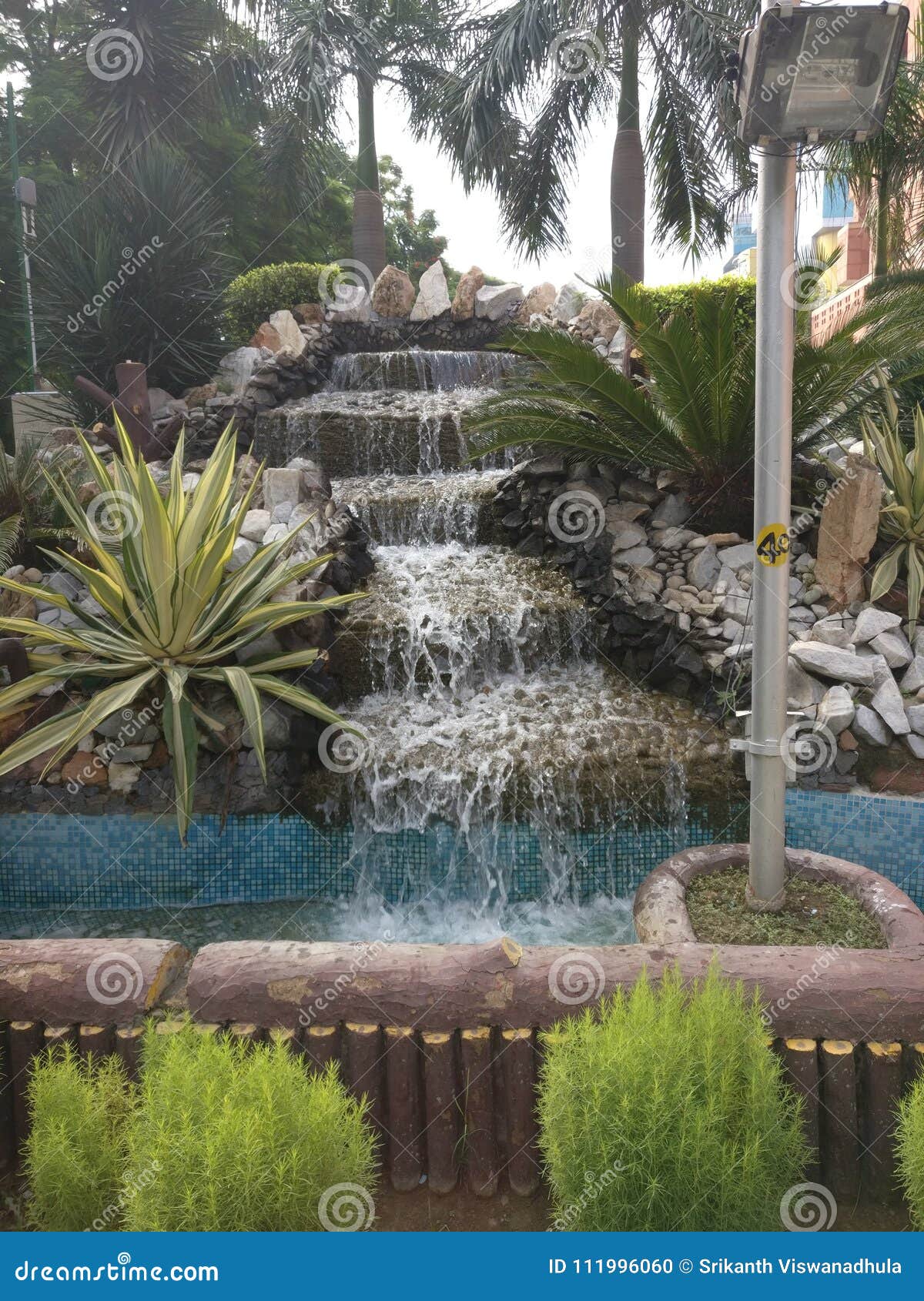 Mini fountain stock photo. Image of manmade, fountain - 111996060