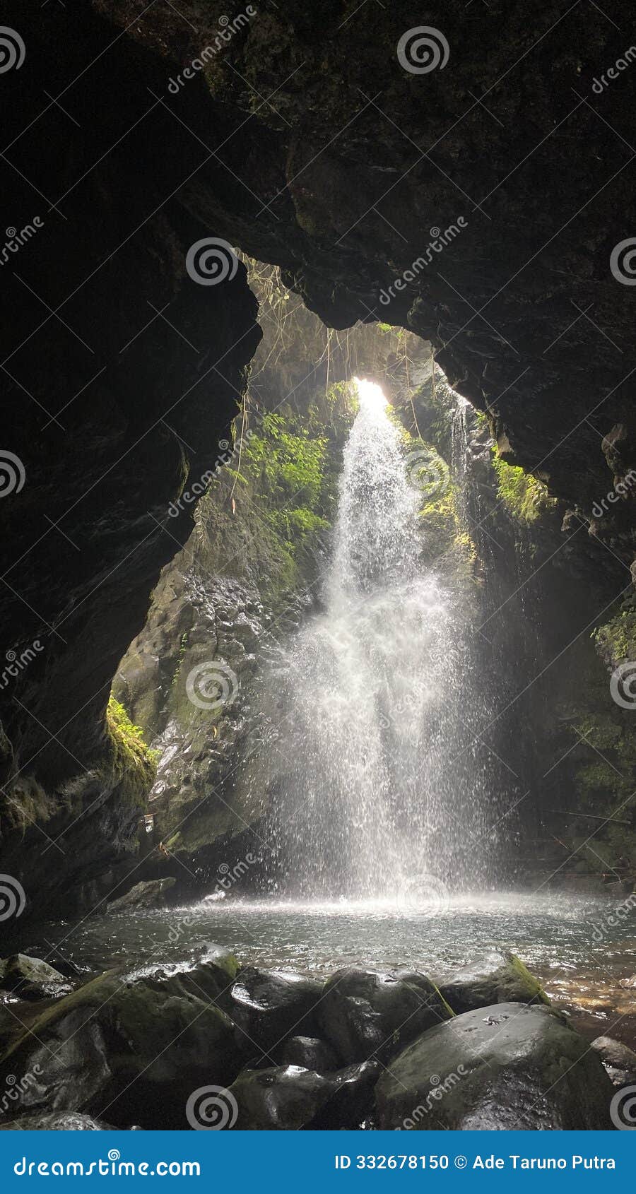 Mini waterfall stock photo. Image of travel, mini, nature - 332678150