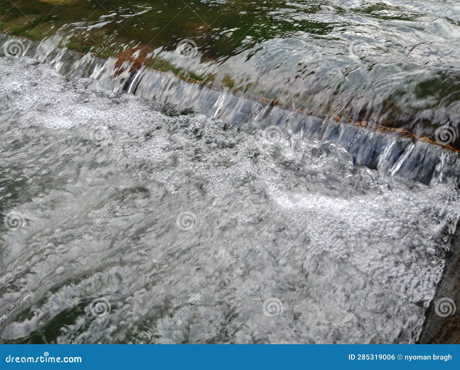 MINI WATERFALL in the RIVER Stock Photo - Image of view, mini: 285319006