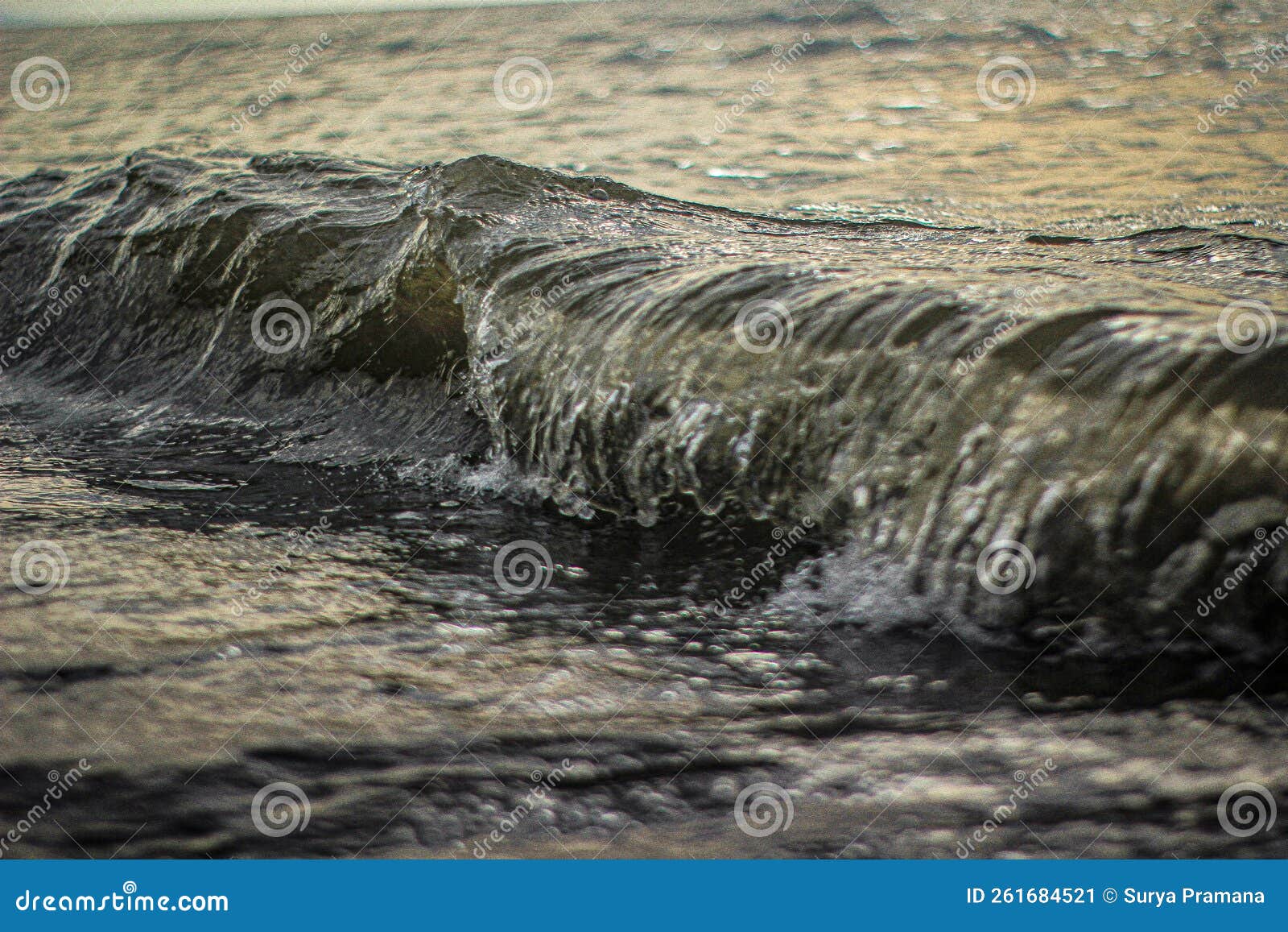 Mini wave on sea stock image. Image of terrain, rock - 261684521