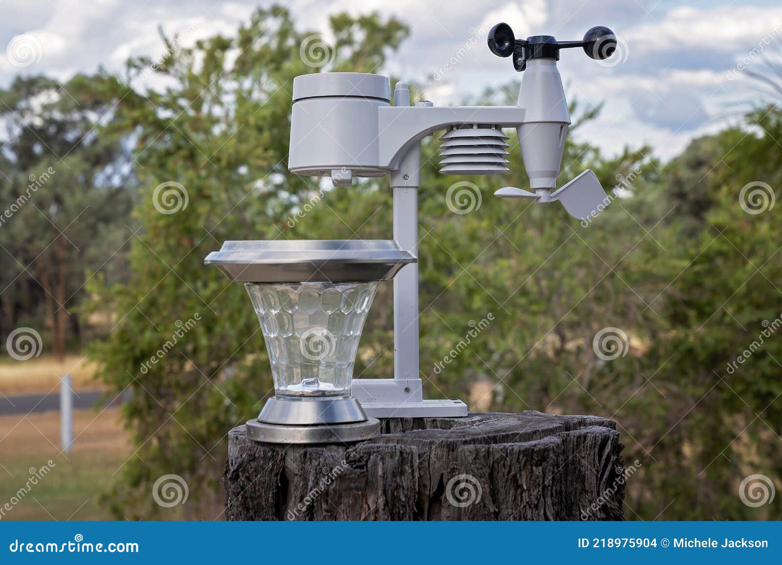 Mini Weather Machine stock photo. Image of temperature - 218975904