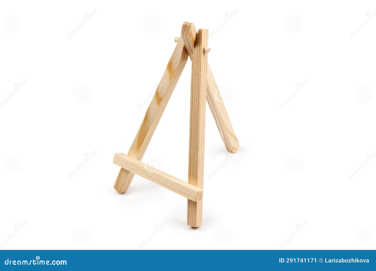Mini wooden easel stock image. Image of stand, mini - 291741171