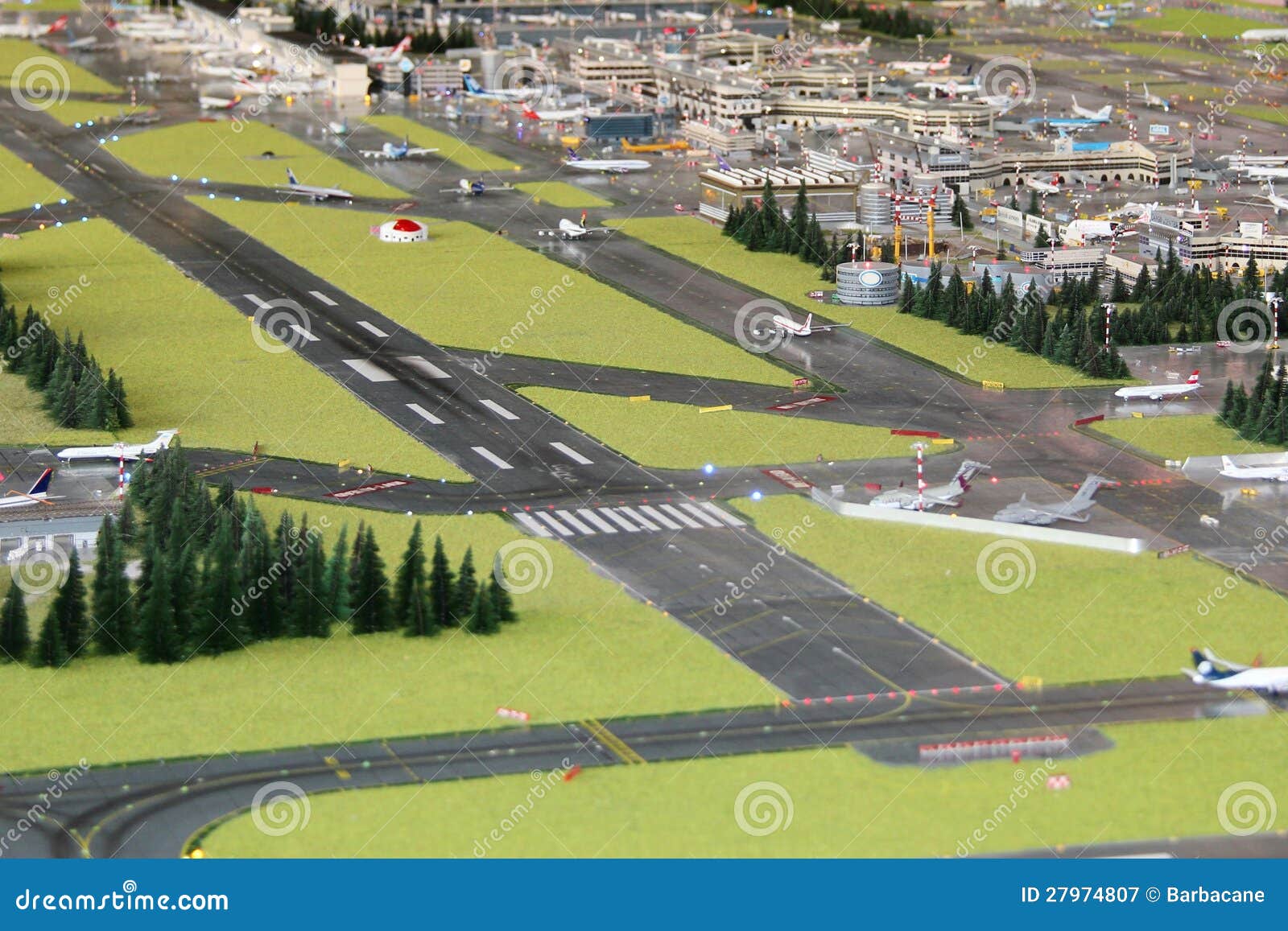 Miniature airport stock image. Image of plastic, collection - 27974807
