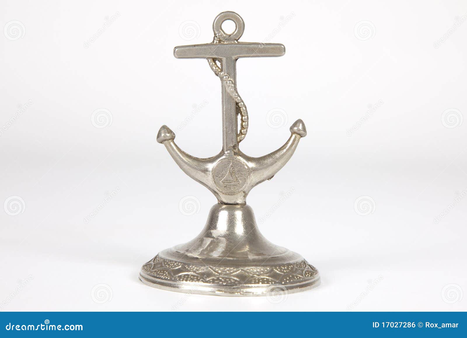 Miniature anchor stock photo. Image of isolated, symbol - 17027286