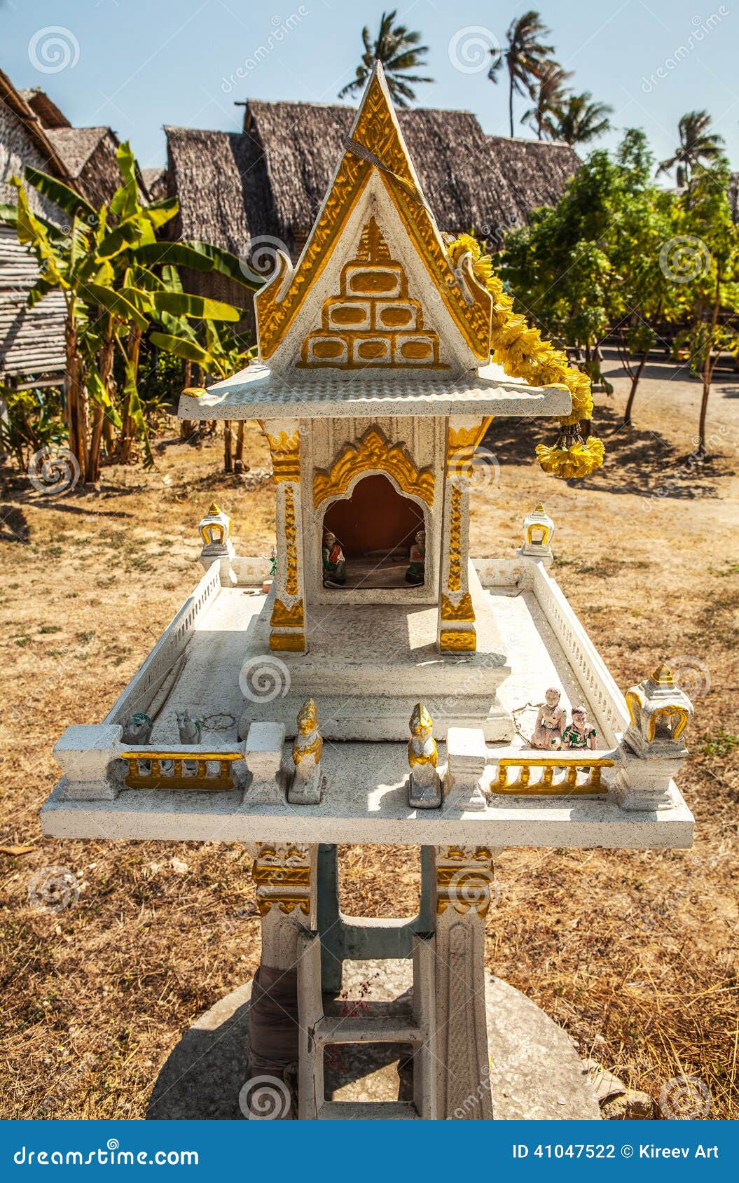 Miniature buddhist temple stock photo. Image of religion - 41047522