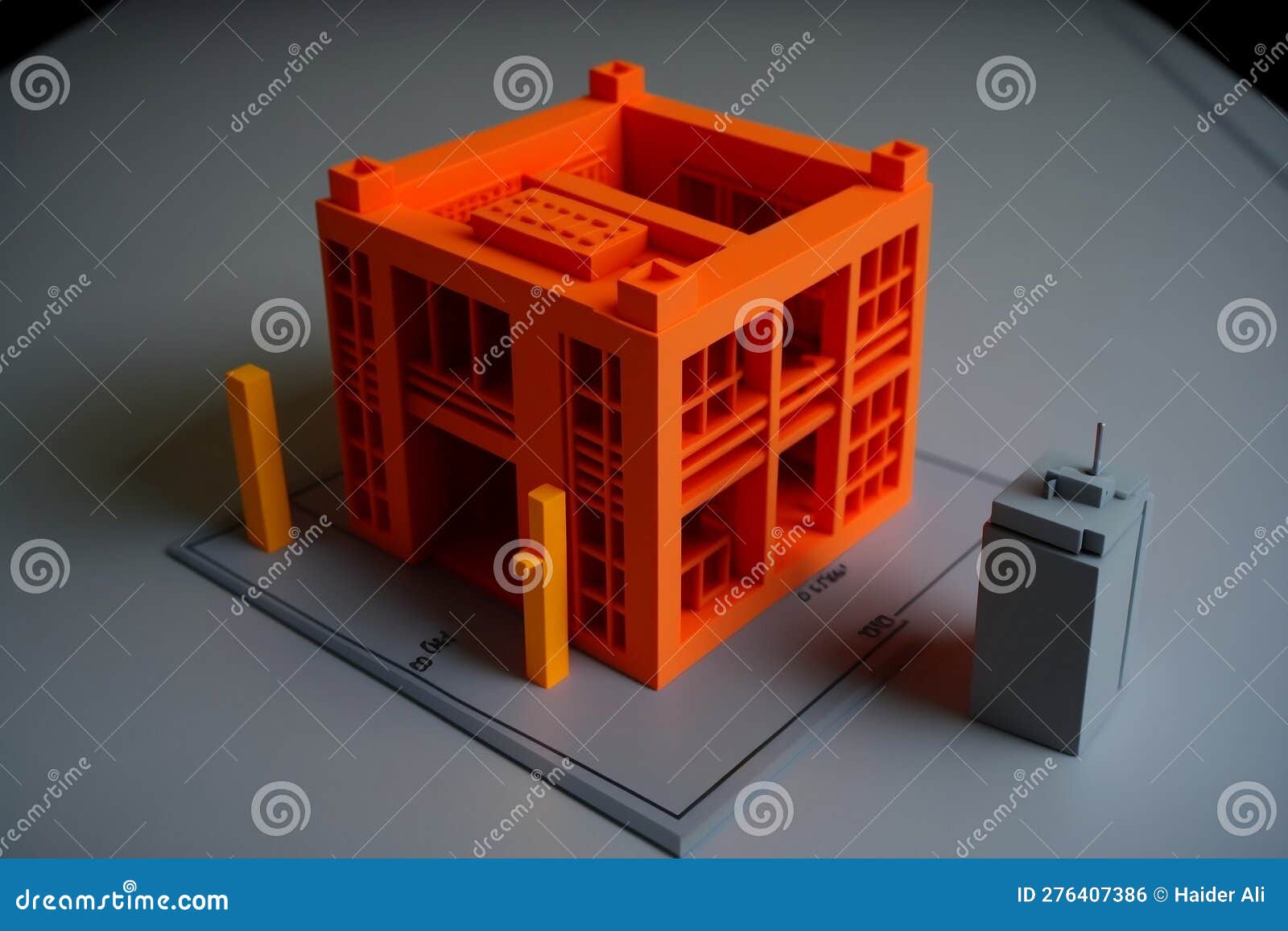 Miniature Building Model Constructed Using 3D Printing in Design ...