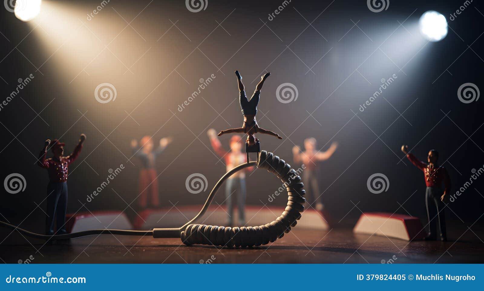 Stage Cable Protector Royalty-Free Cartoon | CartoonDealer.com #324873818