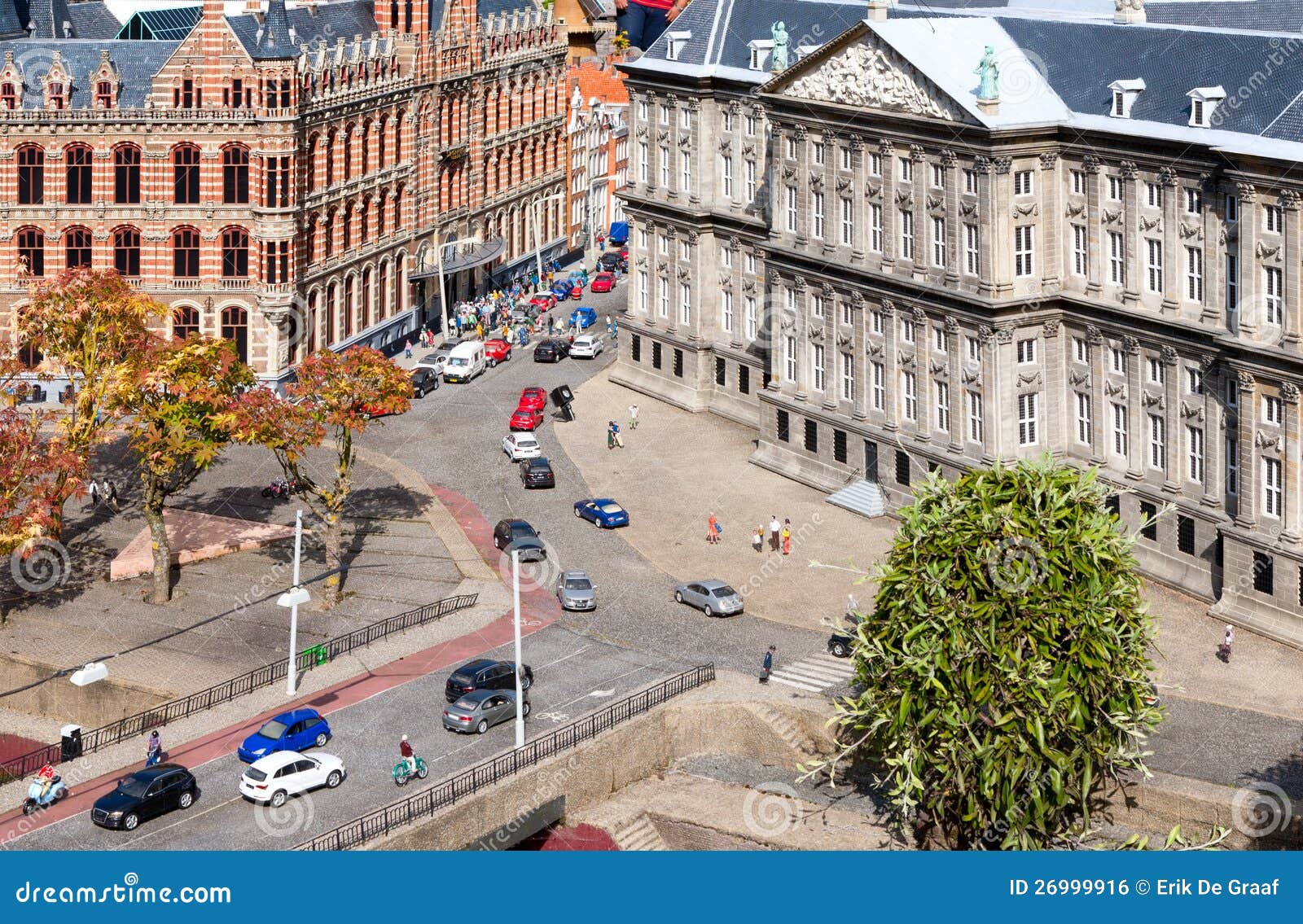 Miniature City Replica With Iconic Landmarks For Educational Use Stock ...