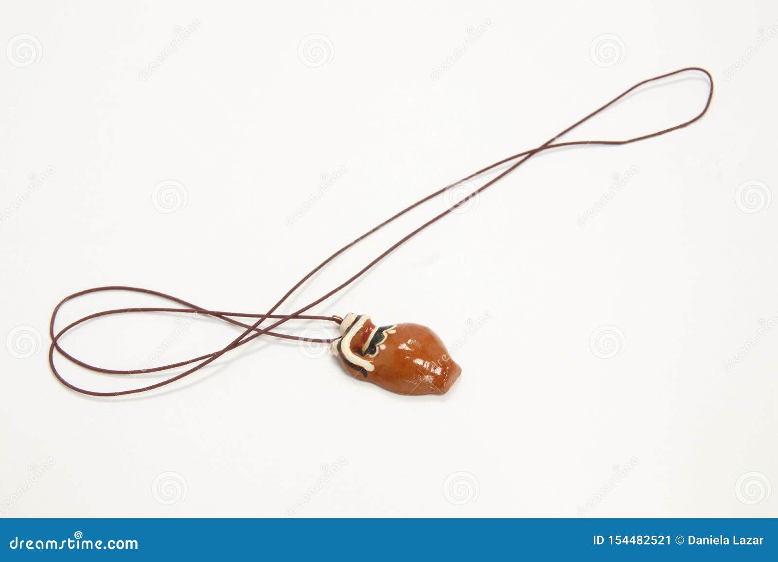 Miniature Clay Pots Handmade with String Natural Accessory Presentation ...