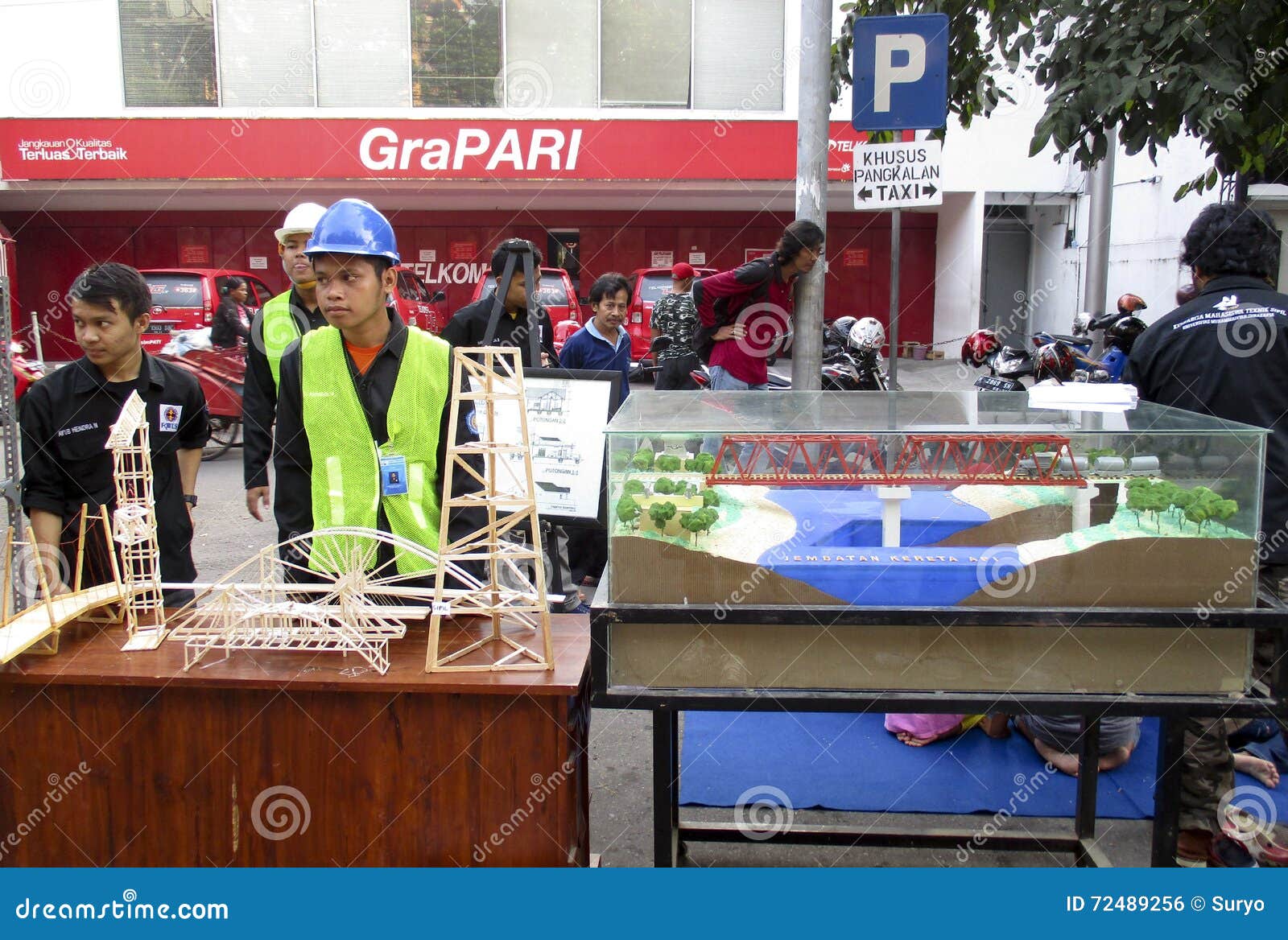 Miniature constructions editorial photo. Image of students - 72489256