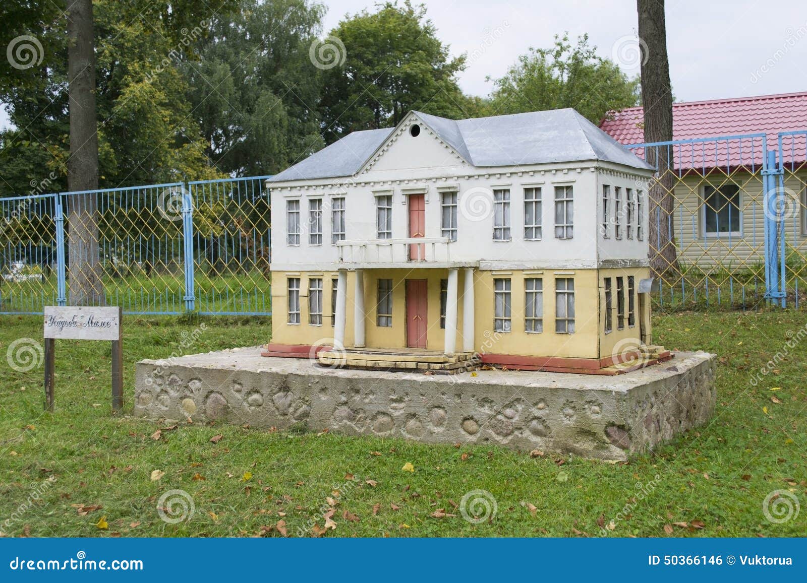 Miniature copy of manor editorial photo. Image of manor - 50366146