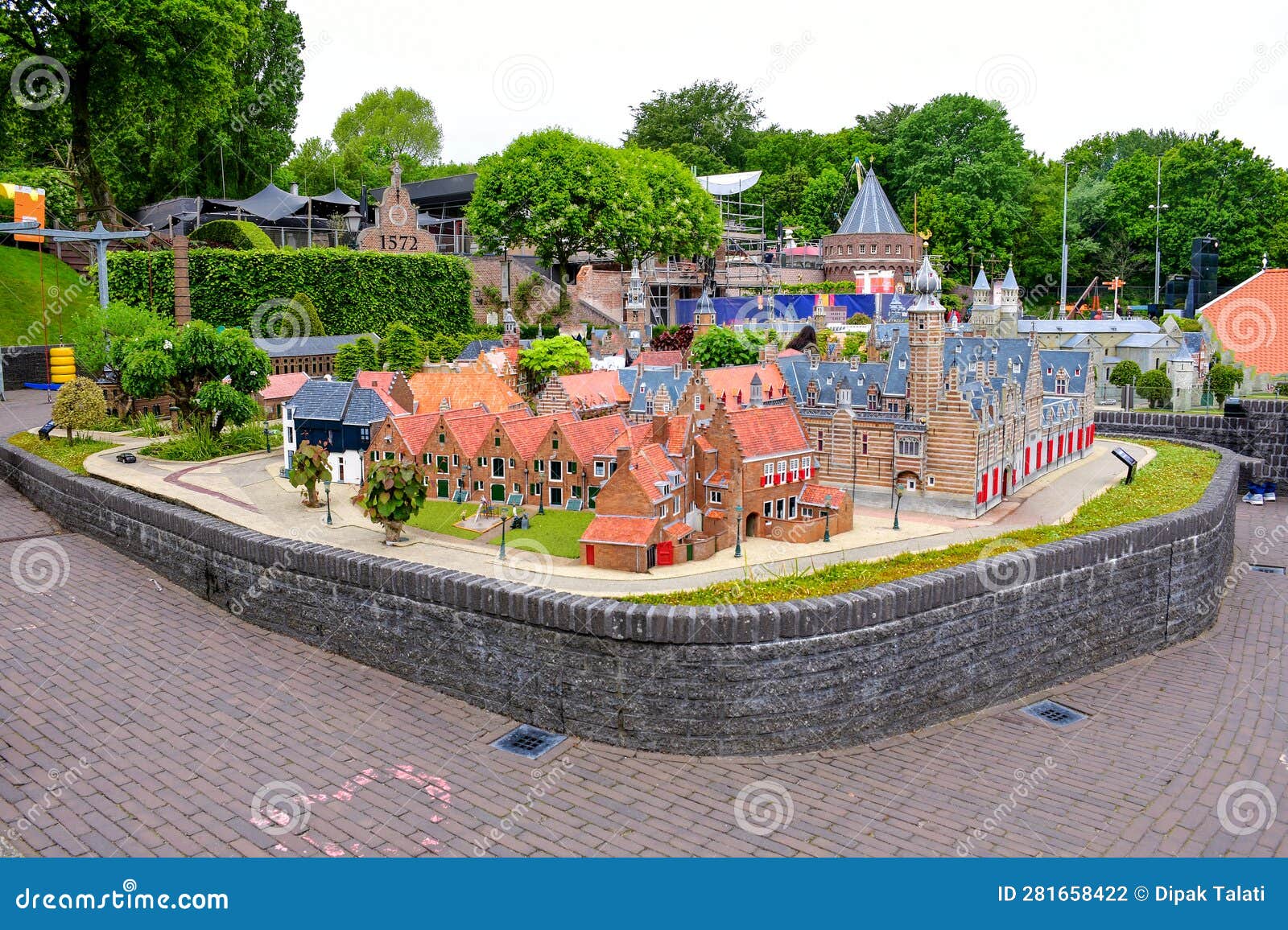 Miniature of Den Huge ,Madurodam, Editorial Photography - Image of ...