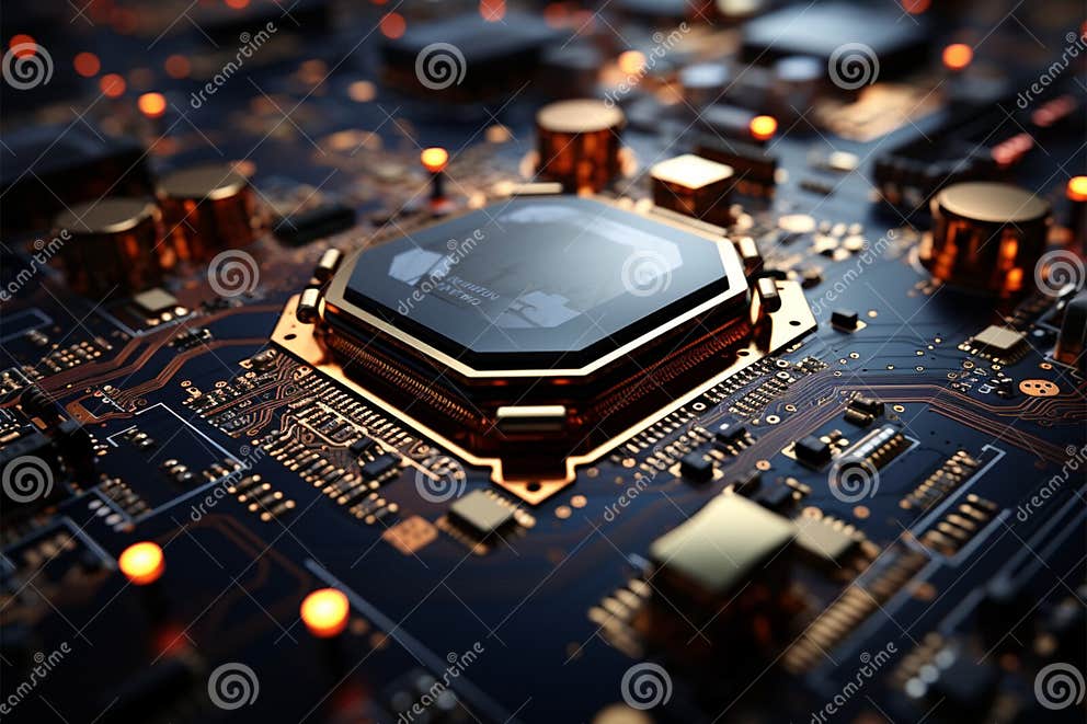 Miniature Electronic Components Interconnect on the Surface of the ...