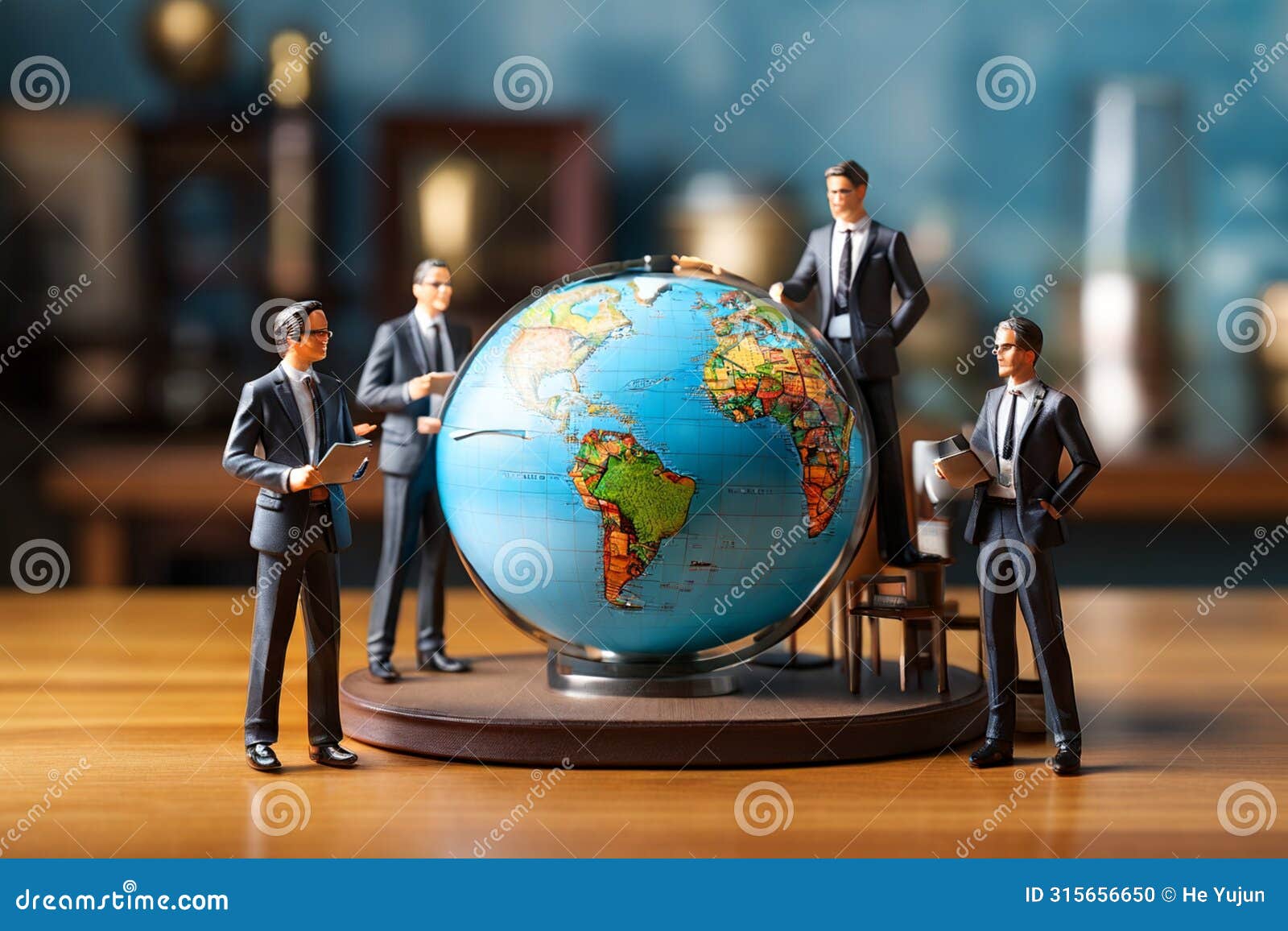 Miniature Engineers Fixing Computer Royalty-Free Stock Image ...