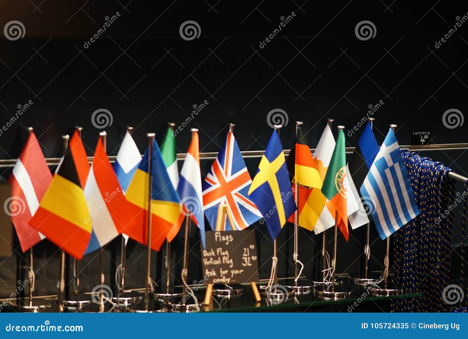 Miniature flags stock image. Image of european, culture - 105724335