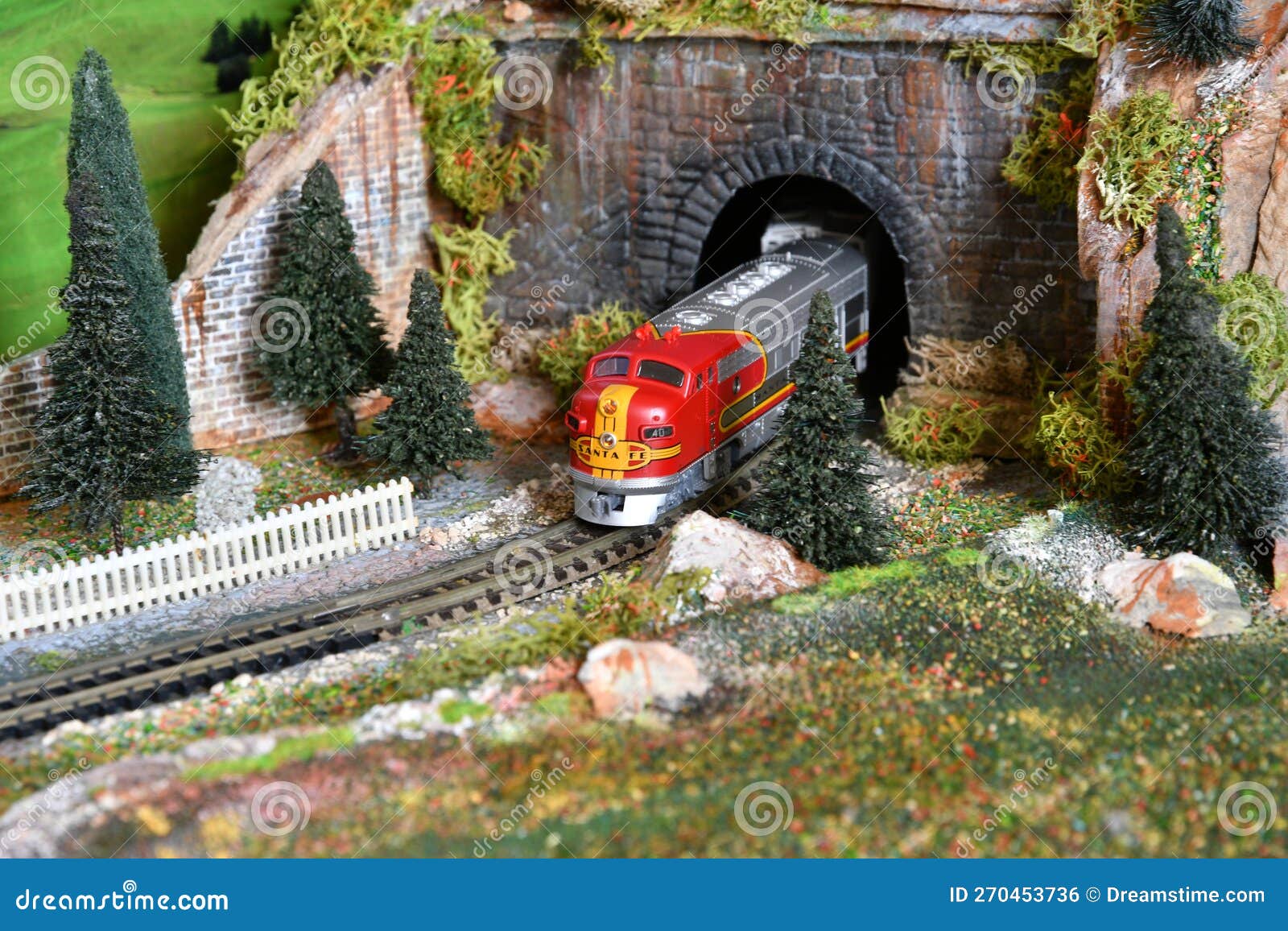 Florence, February 2023: Miniature Freight Train Model Editorial Photo ...