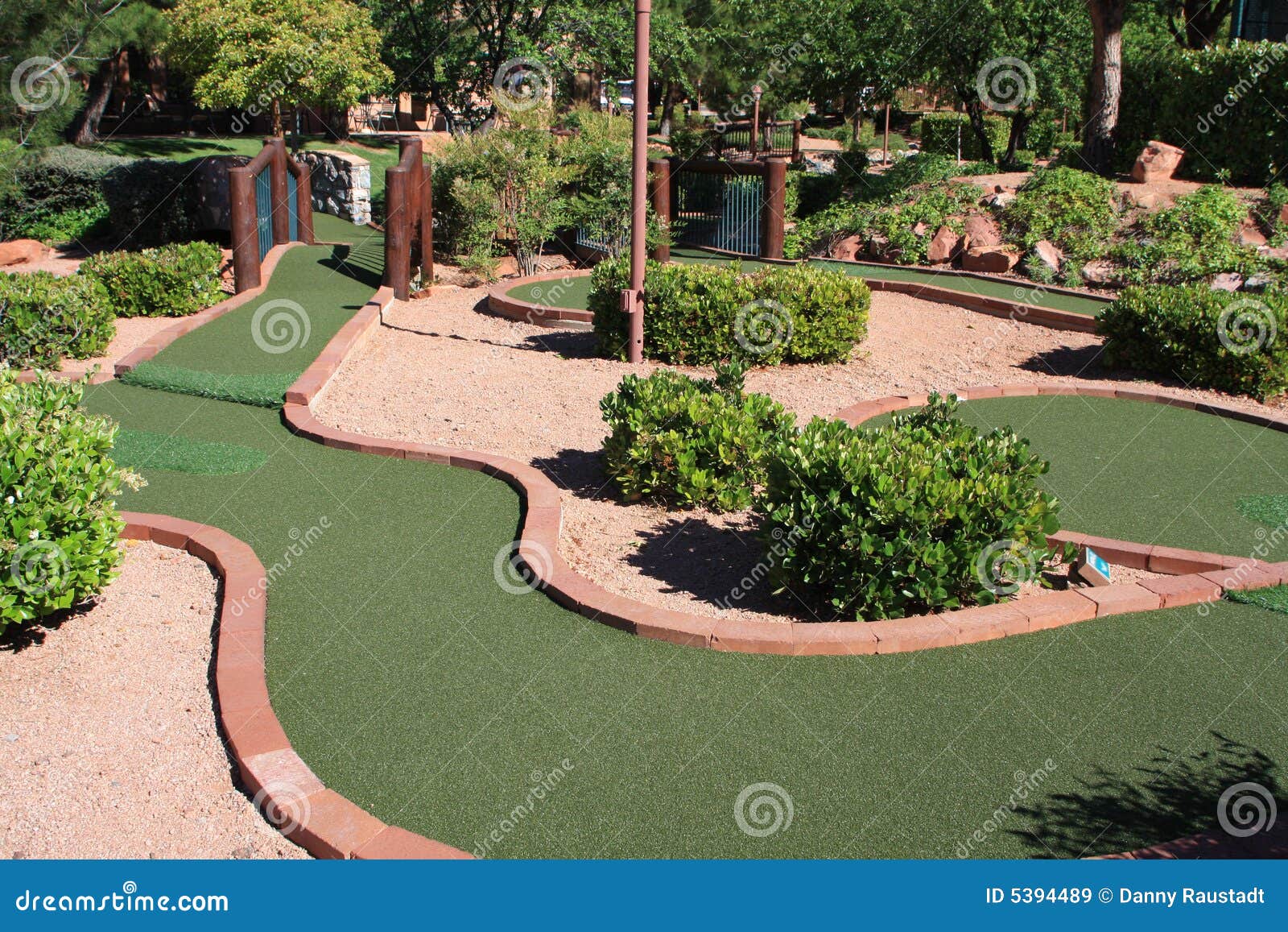 Miniature Golf stock image. Image of desert, stroke, obstacle - 5394489