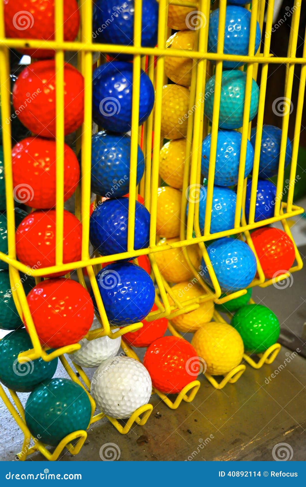 Miniature Golf Balls stock photo. Image of miniature - 40892114
