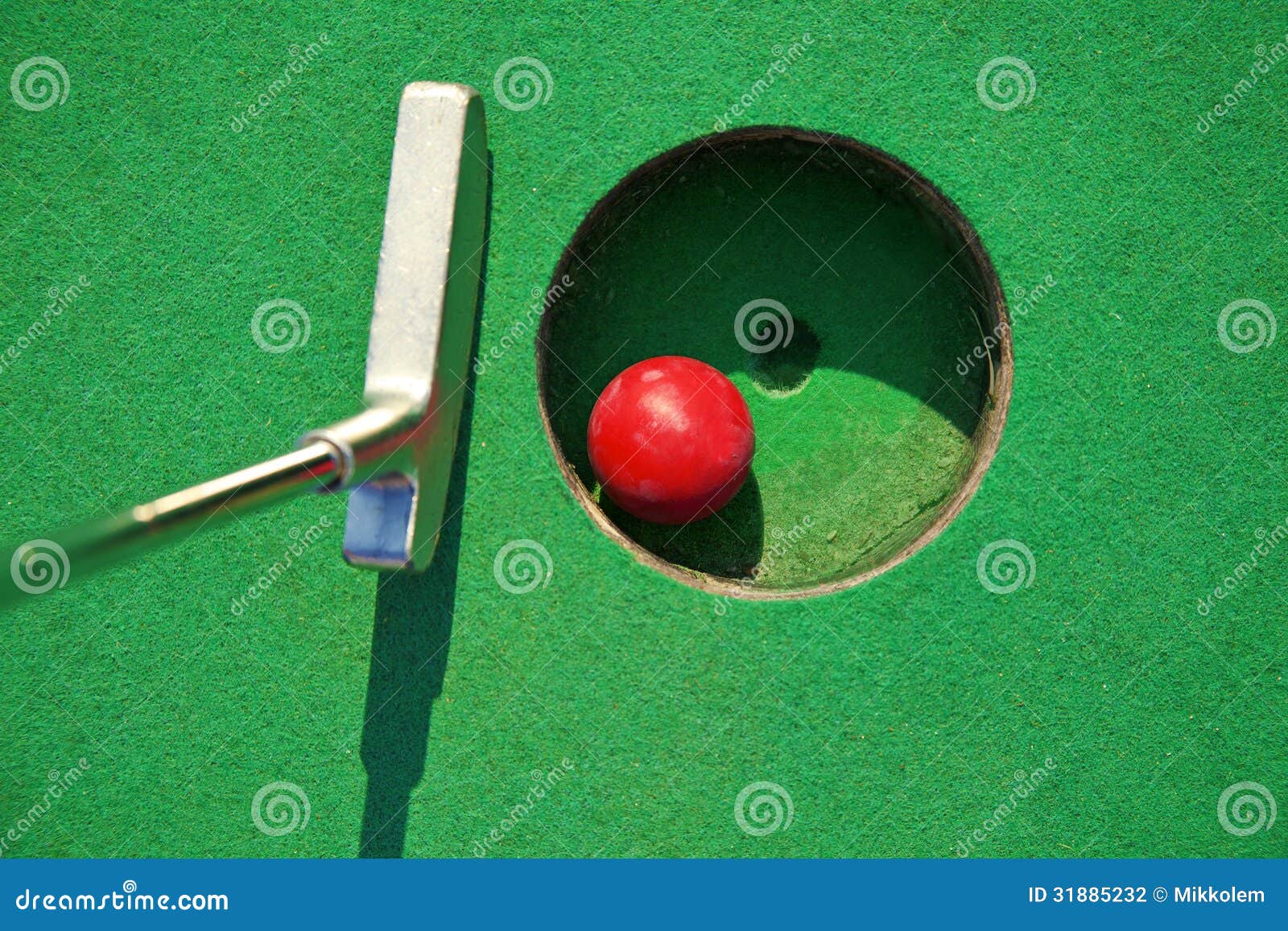 Miniature golf stock photo. Image of minigolf, playing - 31885232