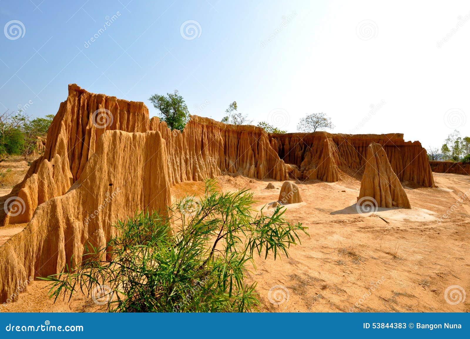 The Miniature Grand Canyon of Thailand Stock Image - Image of travel ...