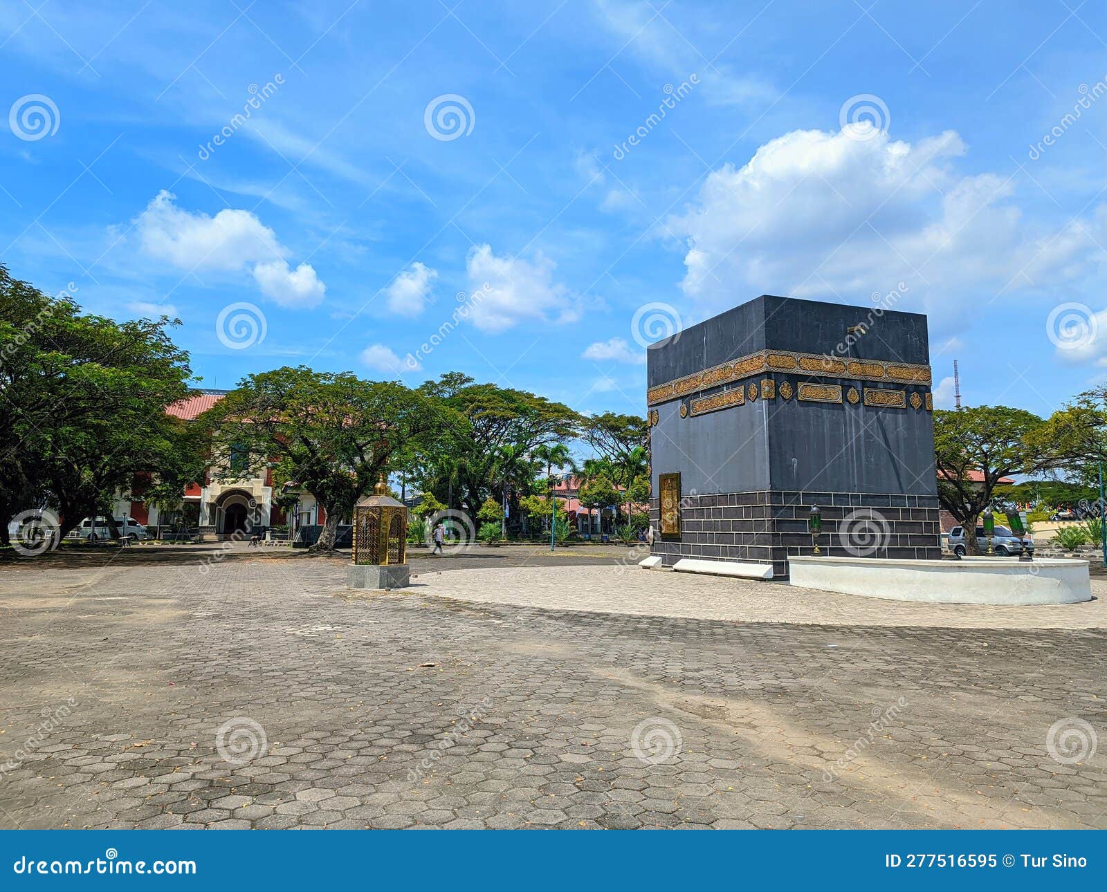 A Miniature of the Kaaba in the Great Mosque Stock Image - Image of ...