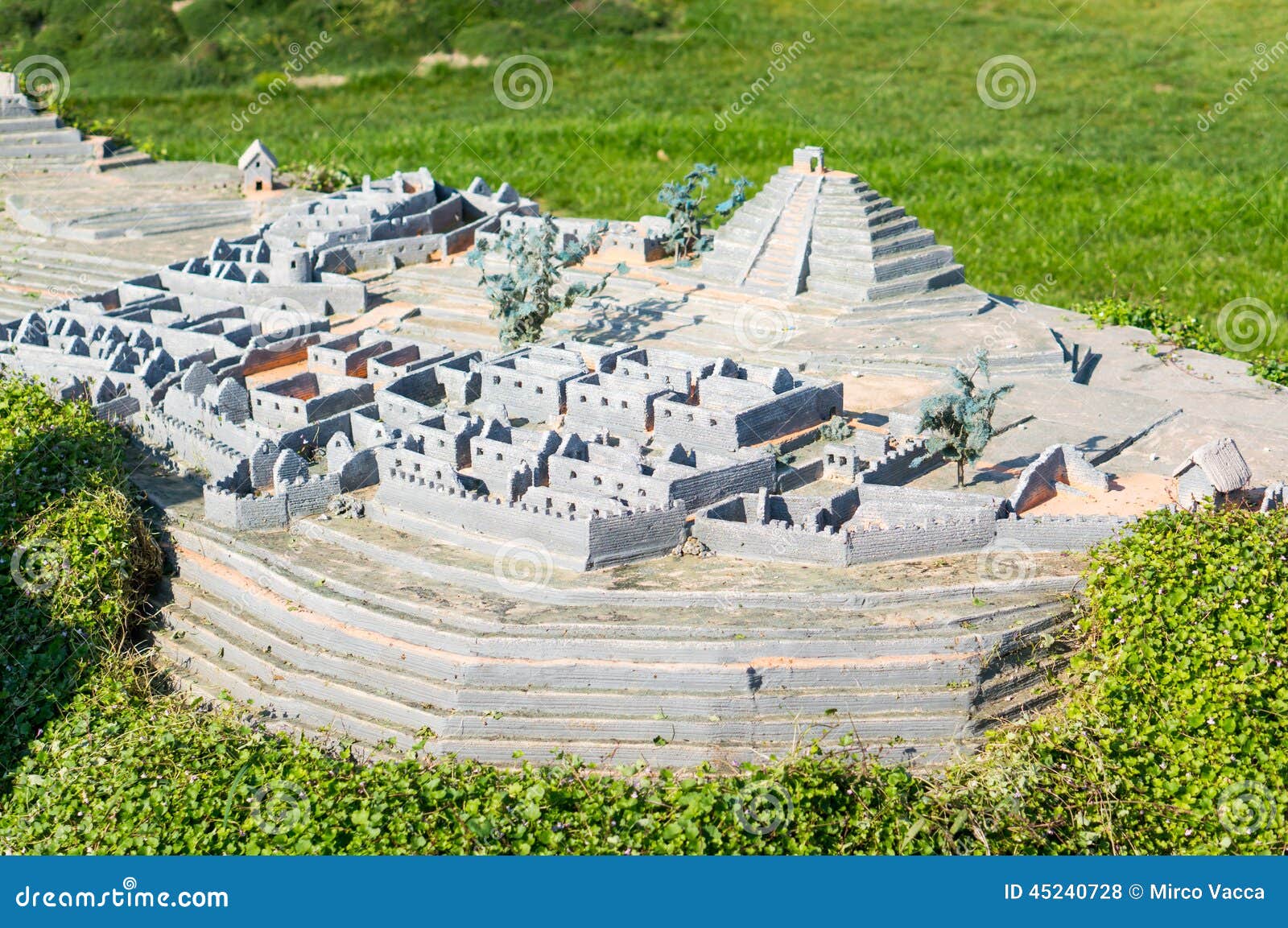 Miniature Machu Picchu editorial stock photo. Image of picchu - 45240728