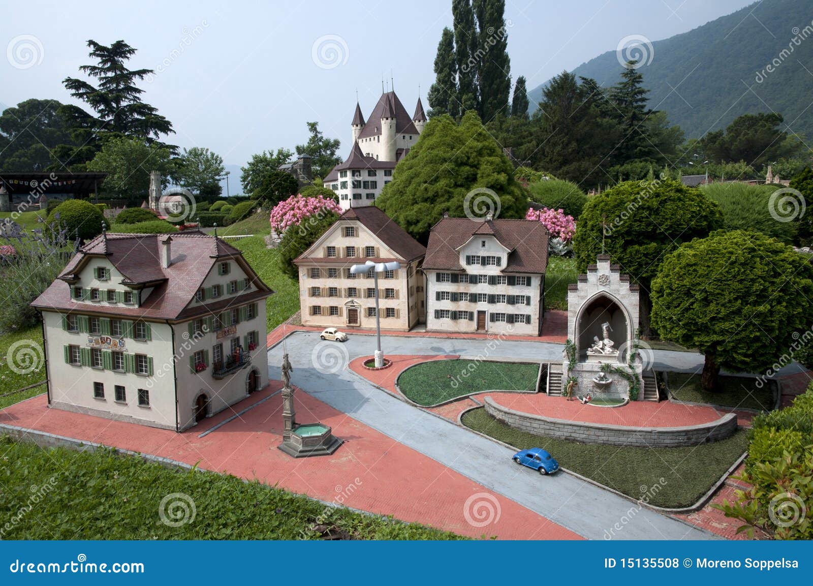 Miniature Model Of House On Chart Document Stock Image | CartoonDealer ...