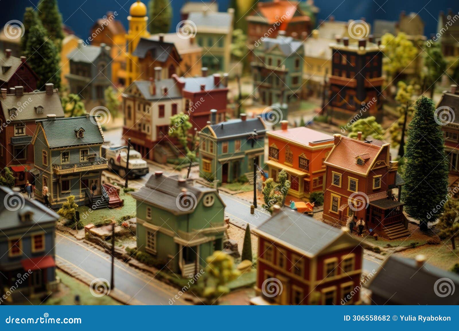 Miniature Model Of Traditional Japanese Houses. Traditional Japanese ...