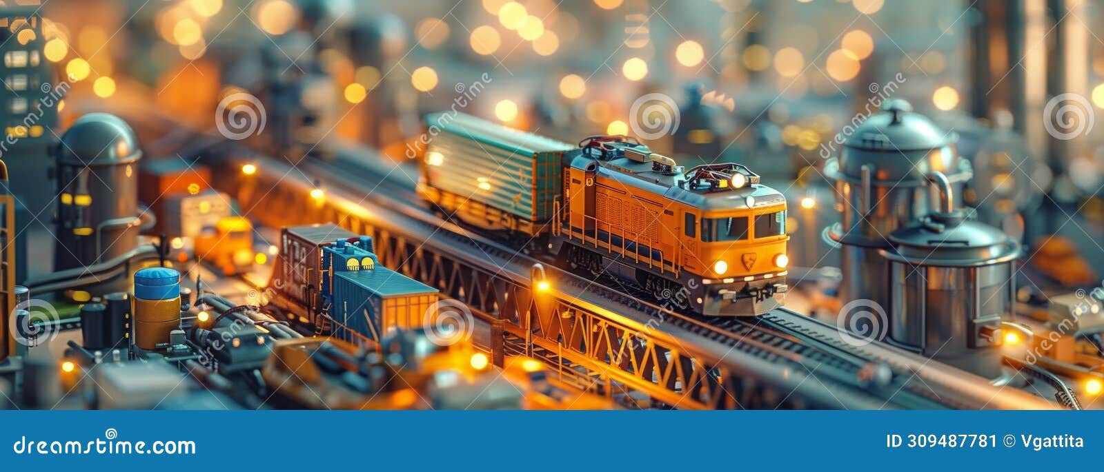 Replica Train Displayed At Museum Royalty-Free Stock Photo ...