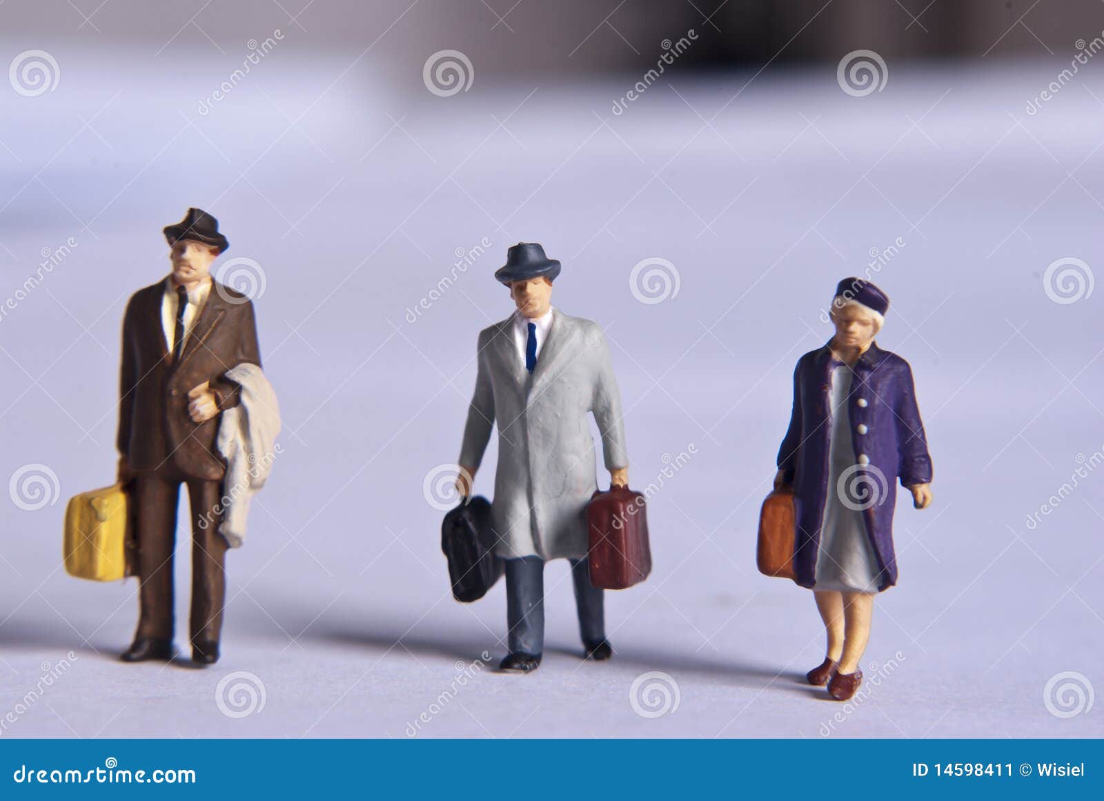 Miniature People Stock Image - Image: 14598411