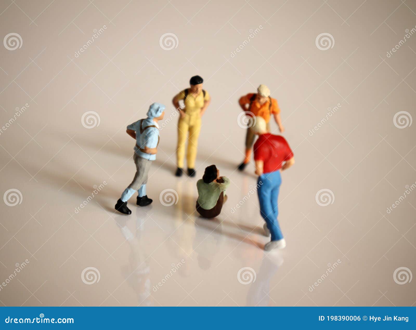 Miniature People. a Concept about Outcast Stock Photo - Image of ...