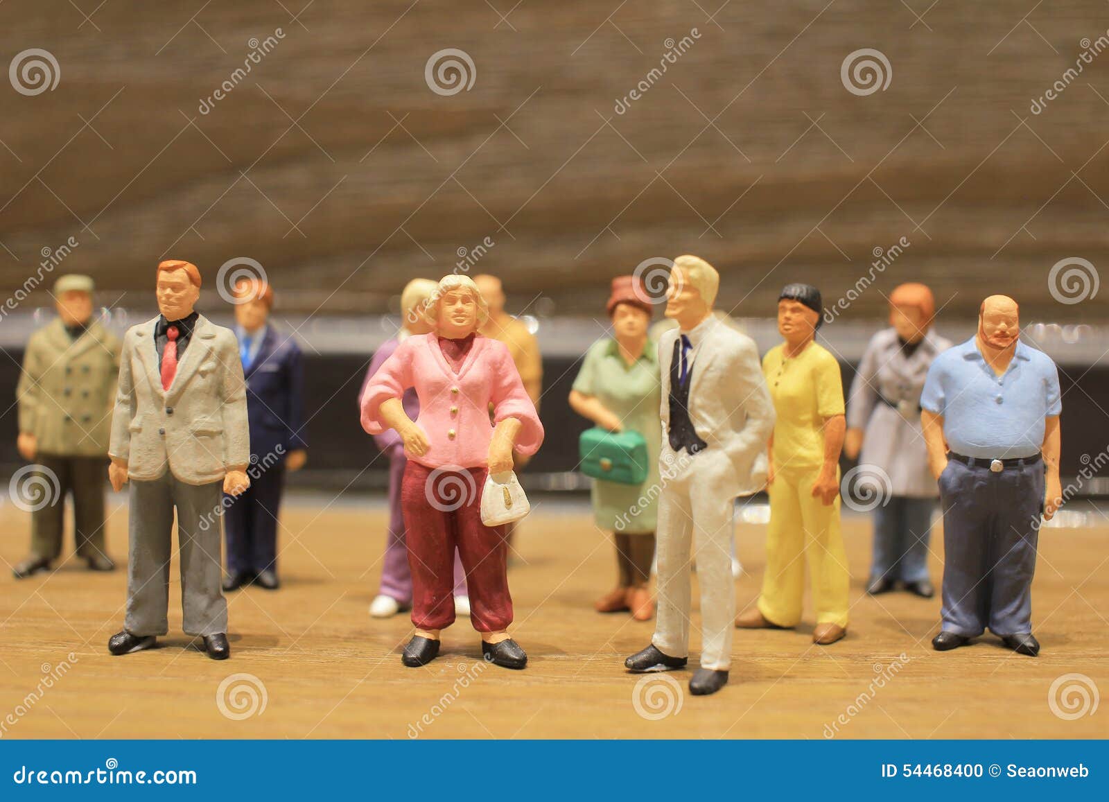 Miniature people, figure stock photo. Image of little - 54468400