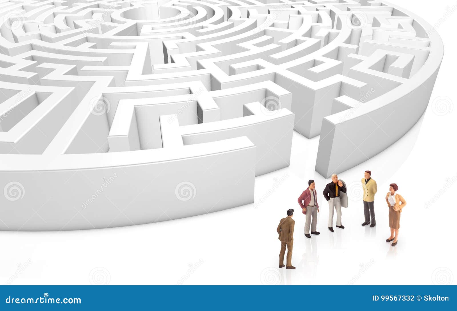 Miniature People Characters In Coffee Shop, Flat Cartoon Vector ...