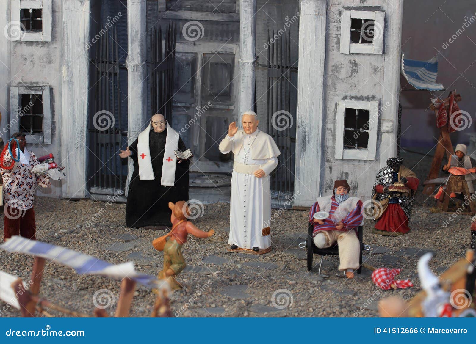 Miniature Of Vatican City Inside The Vatican Museum. The Photo Is ...