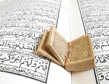Miniature Quran stock photo. Image of book, handmade - 13156332
