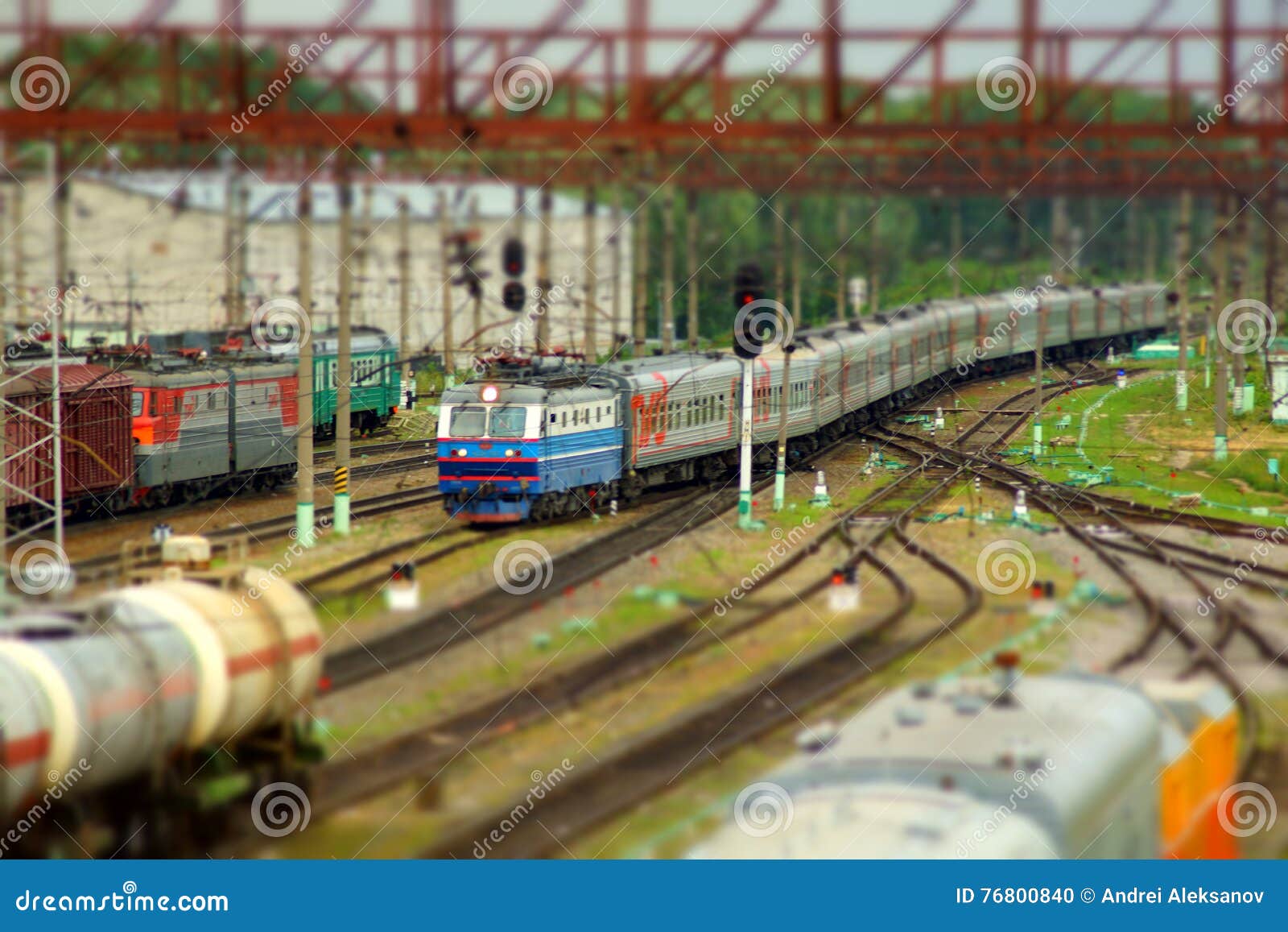 Miniature railroad editorial image. Image of road, electric - 76800840